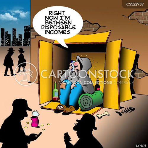 Destitution Cartoons and Comics - funny pictures from CartoonStock