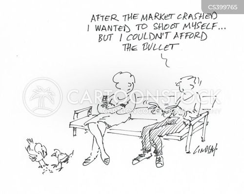 Stock Market Crash Cartoons and Comics - funny pictures from CartoonStock