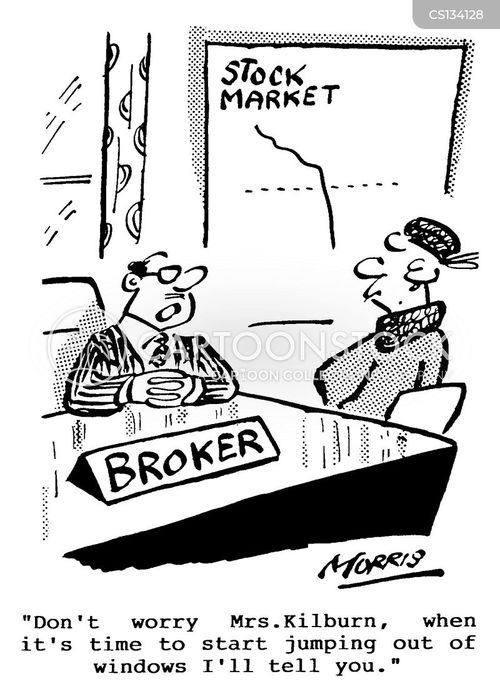 Internet Broker Cartoons and Comics - funny pictures from CartoonStock