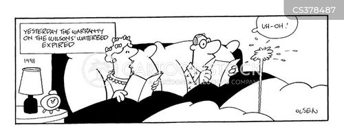 Waterbed Cartoons and Comics - funny pictures from CartoonStock