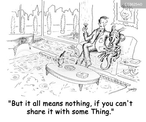 Wealth Fantasy Cartoons and Comics - funny pictures from CartoonStock