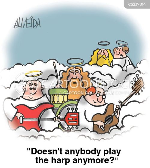 Mammoth Harps Cartoons and Comics - funny pictures from CartoonStock