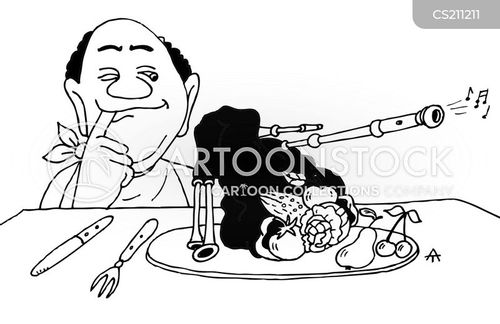 Bagpipes Cartoons and Comics - funny pictures from CartoonStock