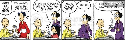 Newfangled Tech Cartoons and Comics - funny pictures from CartoonStock