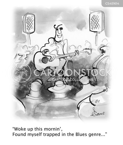 Singer-songwriter Cartoons and Comics - funny pictures from CartoonStock
