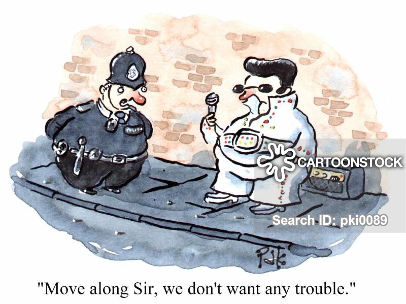 Elvis Presly Cartoons and Comics - funny pictures from CartoonStock