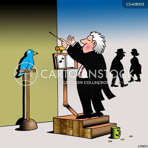 Songbird Cartoons and Comics - funny pictures from CartoonStock