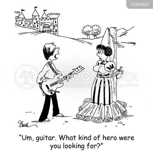 Playing Guitar Cartoons and Comics - funny pictures from CartoonStock