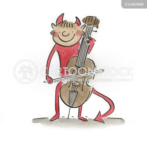 Cello Player Cartoons and Comics - funny pictures from CartoonStock