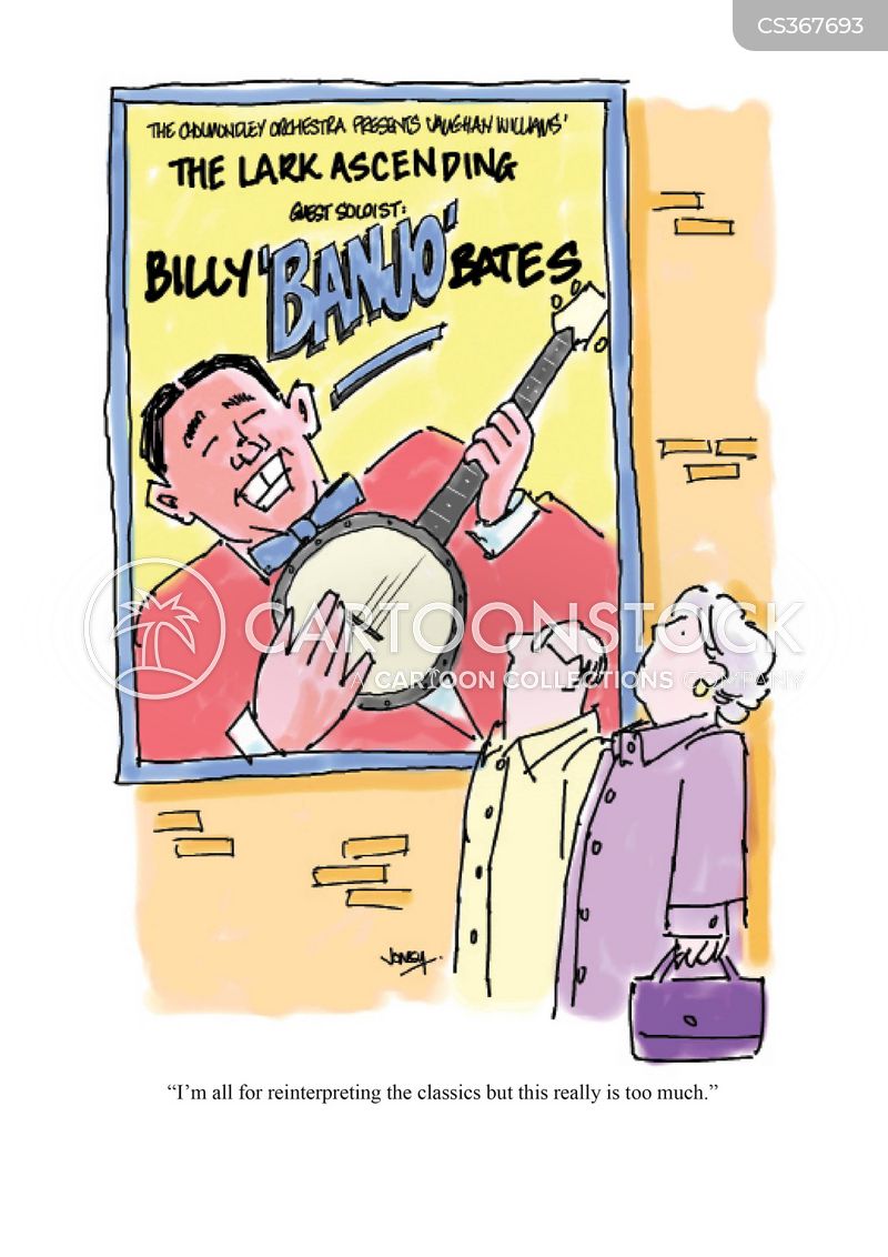 Banjo Cartoons and Comics - funny pictures from CartoonStock