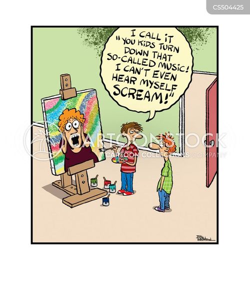 Music Fan Cartoons and Comics - funny pictures from CartoonStock