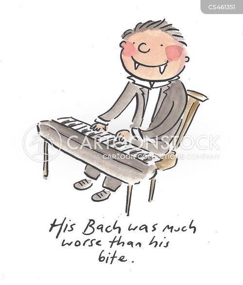 Johann Sebastian Bach Cartoons and Comics - funny pictures from ...