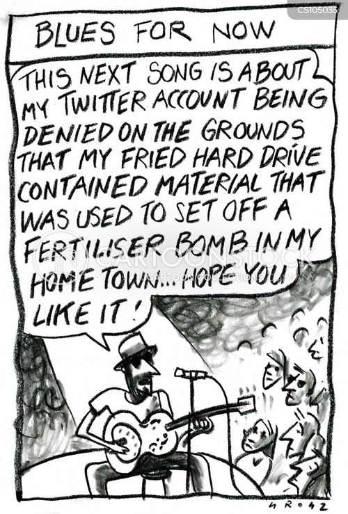 Blues Singer Cartoons and Comics - funny pictures from CartoonStock