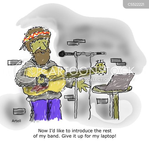 Open Mic Cartoons and Comics - funny pictures from CartoonStock