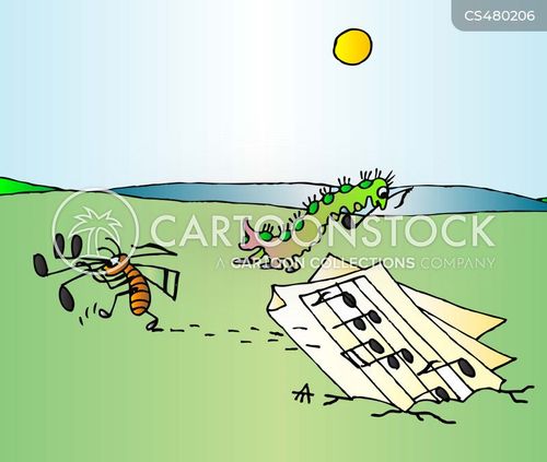 Musical Sheet Cartoons and Comics - funny pictures from CartoonStock
