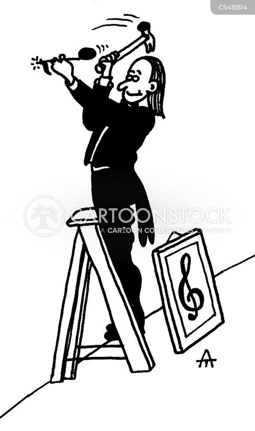 Musical Score Cartoons and Comics - funny pictures from CartoonStock