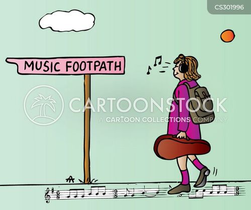 Footpath Cartoons and Comics - funny pictures from CartoonStock