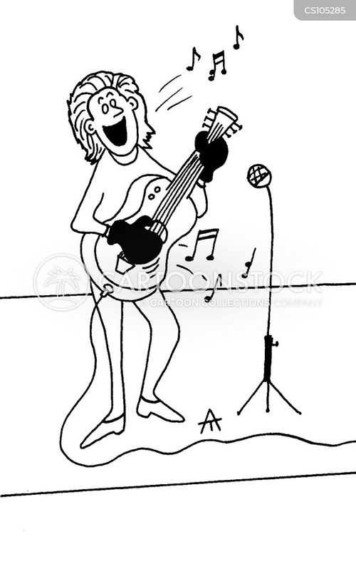 Playing Instruments Cartoons and Comics - funny pictures from CartoonStock
