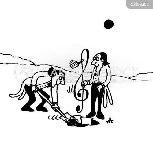 Treble Clef Cartoons and Comics - funny pictures from CartoonStock