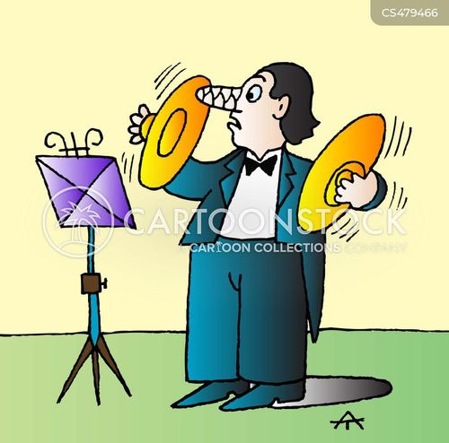 Hand Cymbals Cartoons and Comics - funny pictures from CartoonStock