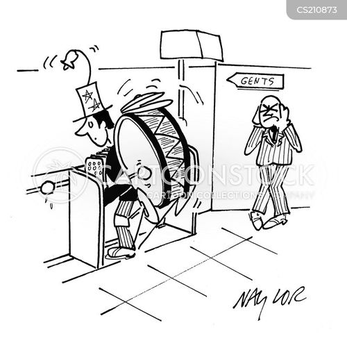 Street Busking Cartoons and Comics - funny pictures from CartoonStock