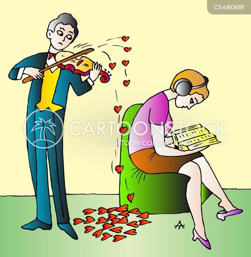 Serenading Cartoons and Comics - funny pictures from CartoonStock