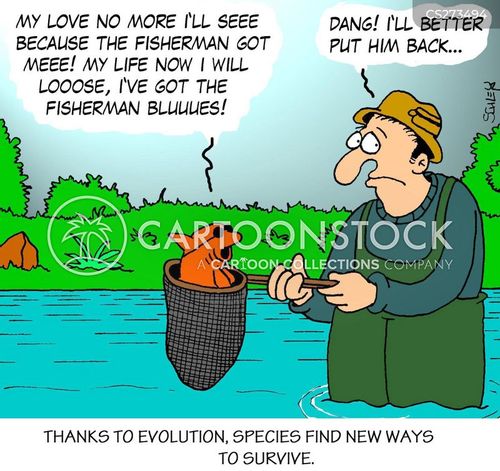 Ancestral Species Cartoons and Comics - funny pictures from CartoonStock