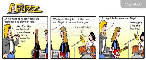 Band Member Cartoons and Comics - funny pictures from CartoonStock