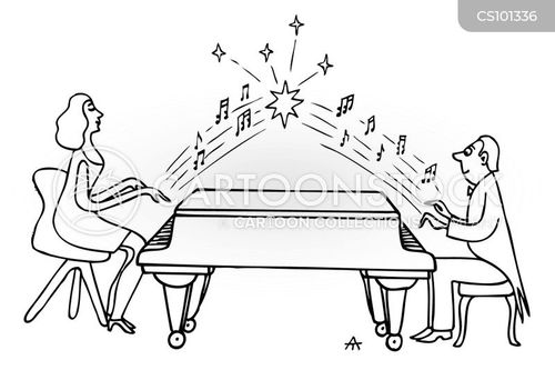 Duet Cartoons and Comics - funny pictures from CartoonStock