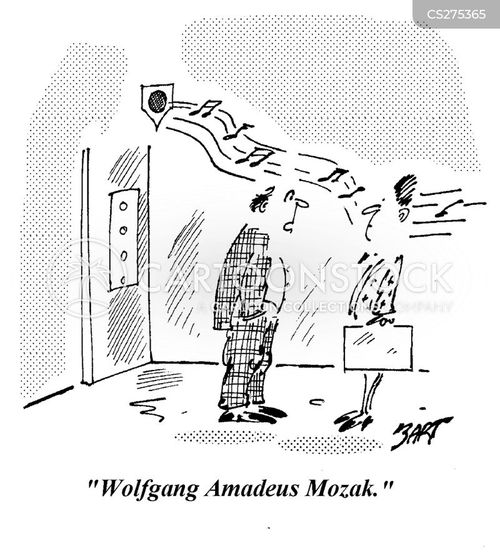 Muzak Corporation Cartoons and Comics - funny pictures from CartoonStock