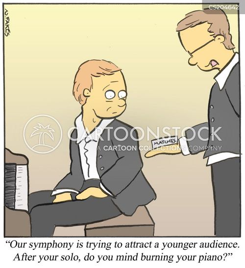 Symphony Cartoons and Comics - funny pictures from CartoonStock