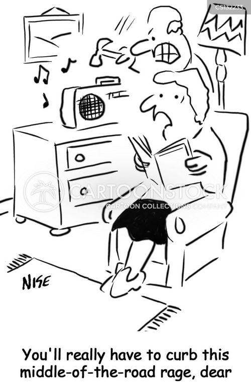 Middle Of The Road Cartoons and Comics - funny pictures from CartoonStock