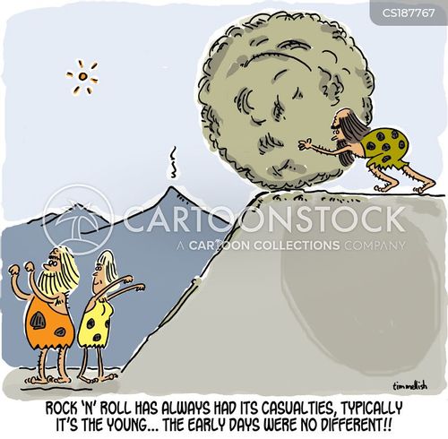 Rock 'n' Roll Cartoons and Comics - funny pictures from CartoonStock