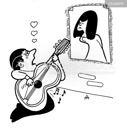 Serenaded Cartoons and Comics - funny pictures from CartoonStock