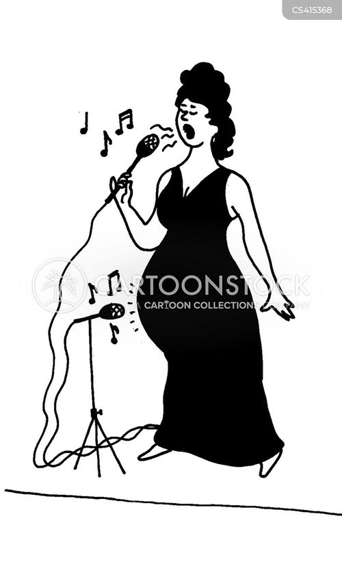 Maternal Singing Cartoons and Comics - funny pictures from CartoonStock