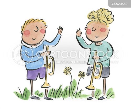 Trumpet Cartoons and Comics - funny pictures from CartoonStock