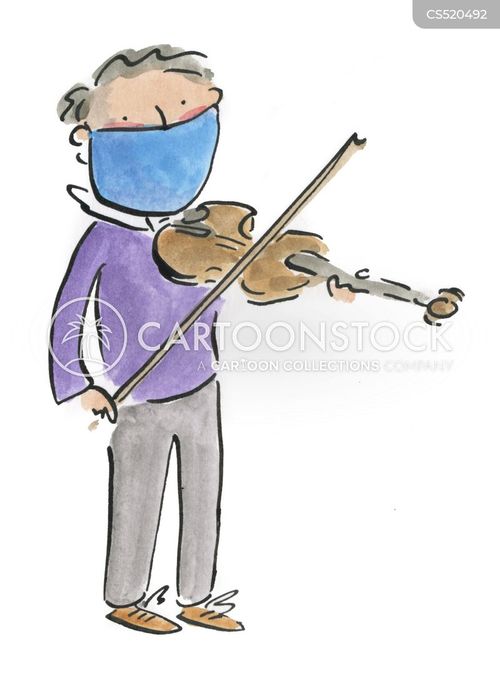 Strings Instrument Cartoons and Comics - funny pictures from CartoonStock