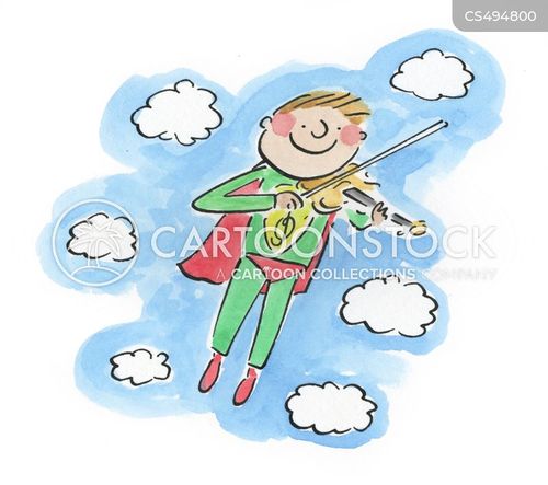 Musical Prodigy Cartoons and Comics - funny pictures from CartoonStock