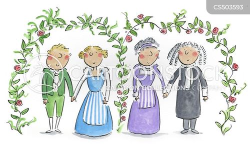 Double Wedding Cartoons and Comics - funny pictures from CartoonStock