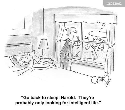 Intelligent Life Cartoons and Comics - funny pictures from CartoonStock