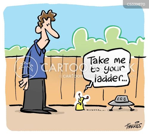 Ladder Cartoons and Comics - funny pictures from CartoonStock