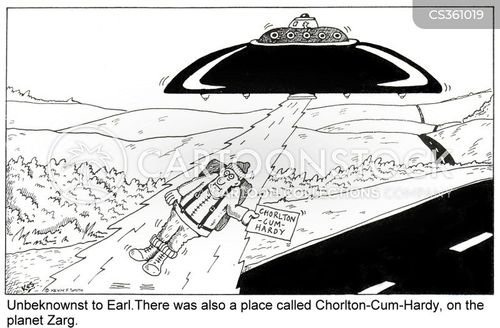 Abductor Cartoons and Comics - funny pictures from CartoonStock