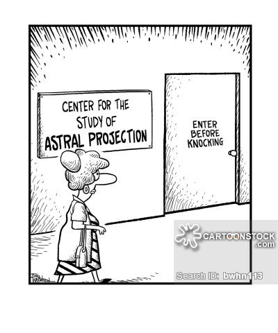 Astral Projection Cartoons and Comics - funny pictures from CartoonStock