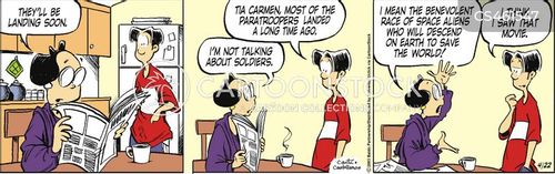 Abduction Story Cartoons and Comics - funny pictures from CartoonStock