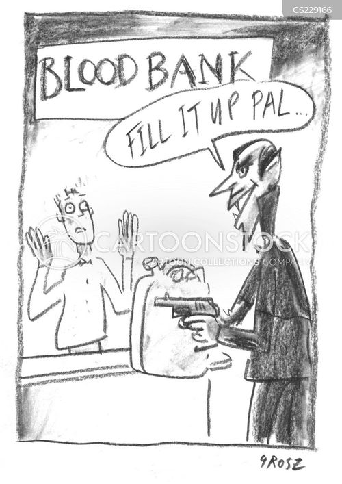 Blood Bank Cartoons and Comics - funny pictures from CartoonStock