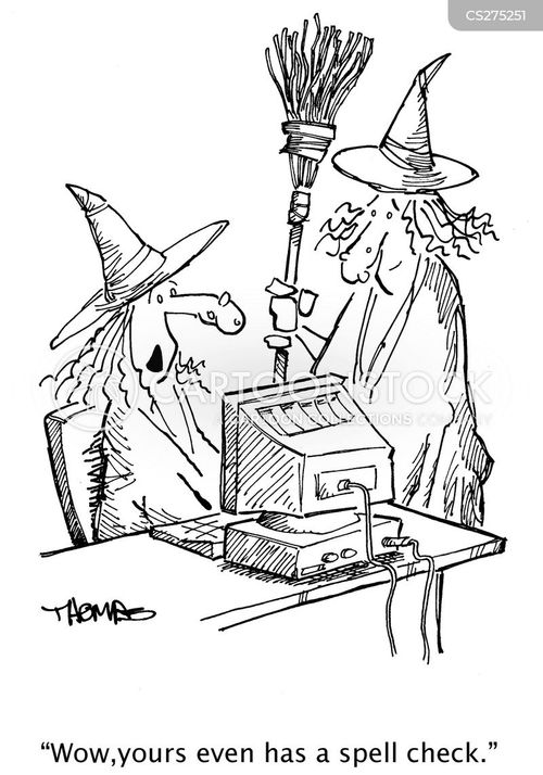 Witches Spell Cartoons and Comics - funny pictures from CartoonStock