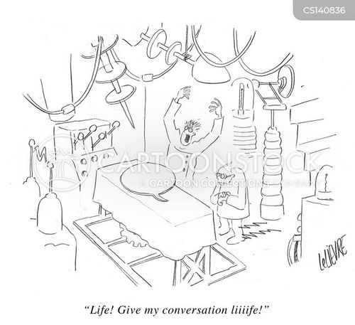 Creating A Monster Cartoons and Comics - funny pictures from CartoonStock