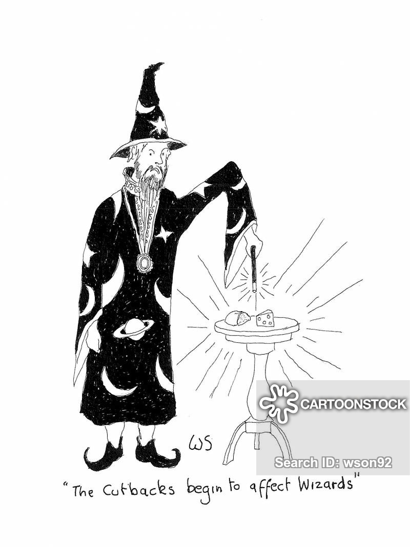 Wizardry Cartoons and Comics - funny pictures from CartoonStock
