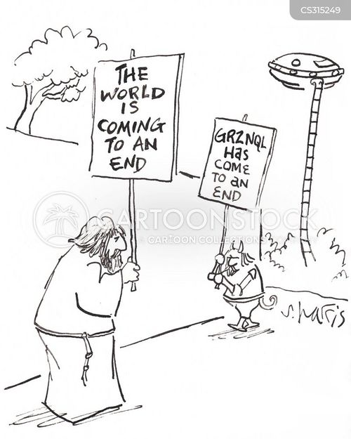 Apocalypse Prophecy Cartoons and Comics - funny pictures from CartoonStock