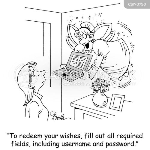 Funny Cartoon Password